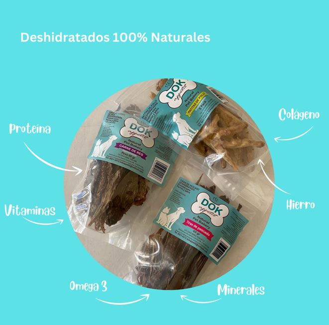 Dok Appetit Menudos de Pollo Deshidratadas (Pescuezo y Molleja ...