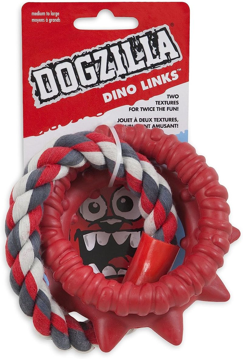 Dogzilla Hueso Chillante Juguete para Perro | Manchas